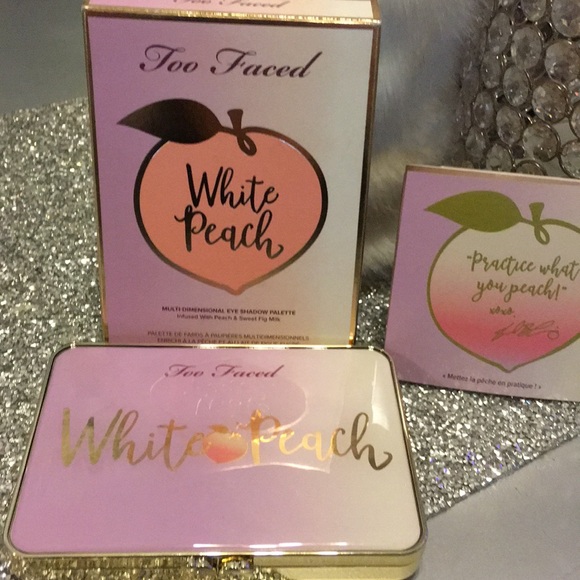 Too Faced | Makeup | Too Faced White Peach Eye Shadow Palettenib | Poshmark